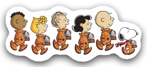 Astronaut Peanuts Crew Sticker – Space Shuttle Endeavour Store
