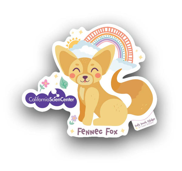 Fennec Fox Sticker – Space Shuttle Endeavour Store