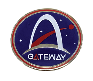 Gateway Logo Pin – Space Shuttle Endeavour Store