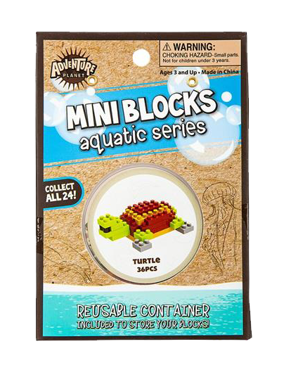 Turtle Mini Construction Blocks – Space Shuttle Endeavour Store