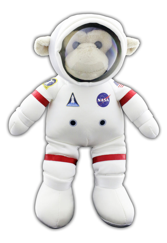 “EVA” White Plush Space Monkey – Space Shuttle Endeavour Store